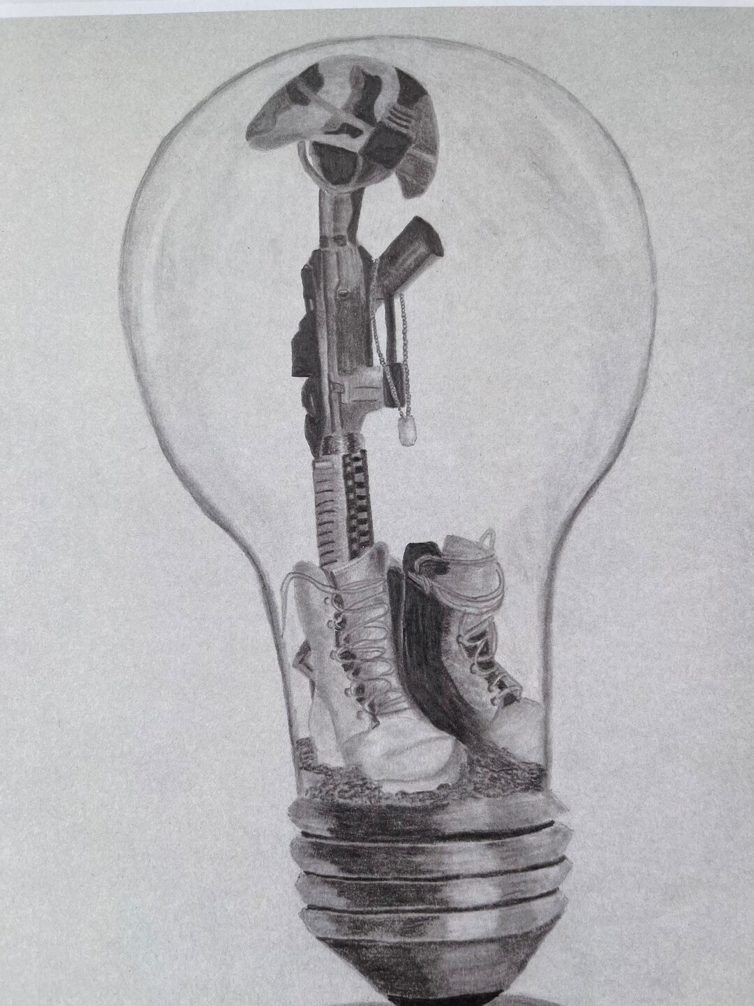 Military Art, Battle Cross, Fallen Soldier, Memorial Day, Marine Art ...