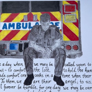 EMS Creed, EMT Art, Paramedic Art, First Responder Art, Wall Art ...
