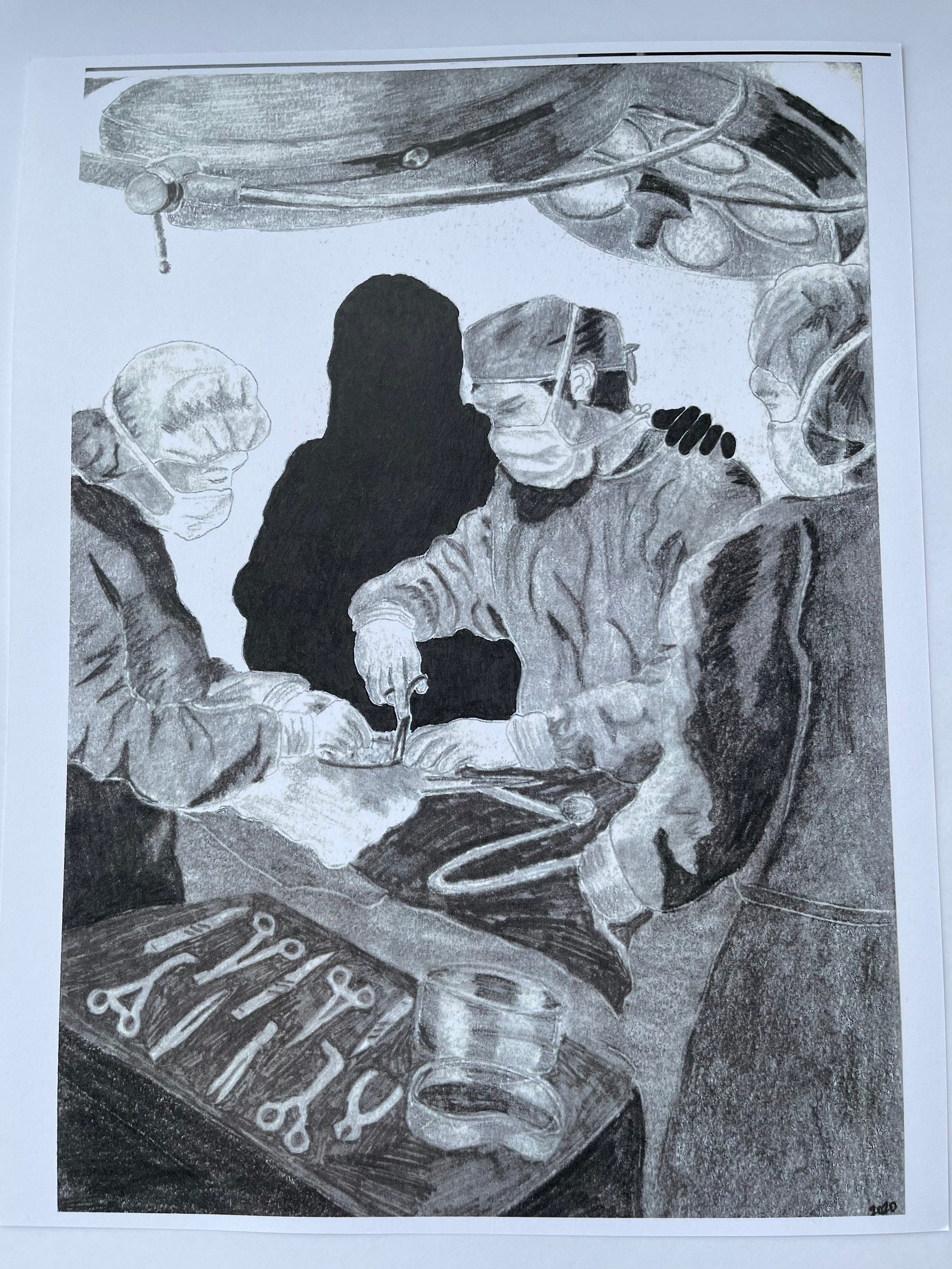 The Great Physician, the Great Physician Drawing, Doctor Art, Surgeon ...