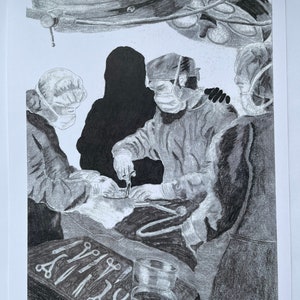 The Great Physician, the Great Physician Drawing, Doctor Art, Surgeon ...