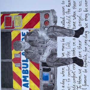 Paramedic, EMT Art, First Responder Art, Ambulance Art, Paramedic Art ...