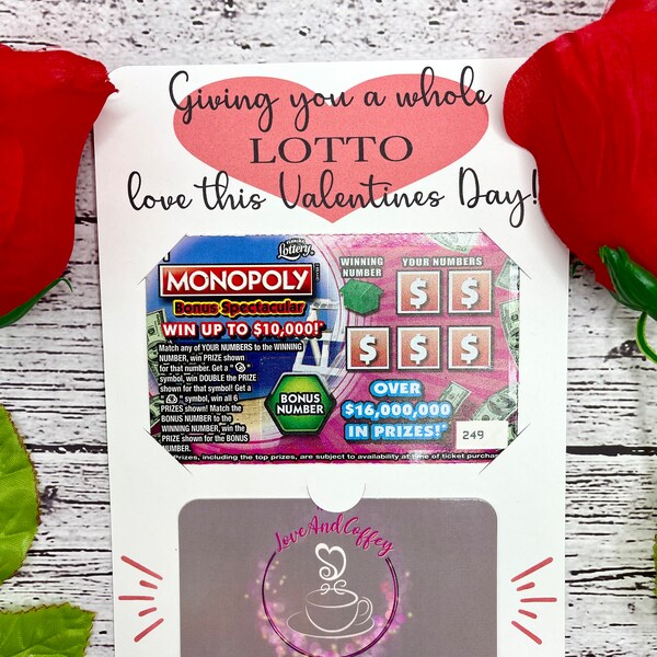 Lotto Ticket Appreciation - Etsy