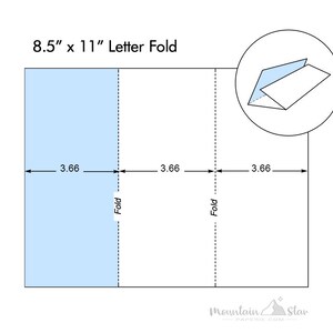 DIY Tri-fold Itinerary & Table Number Cards, Free Standing Menu Cards ...