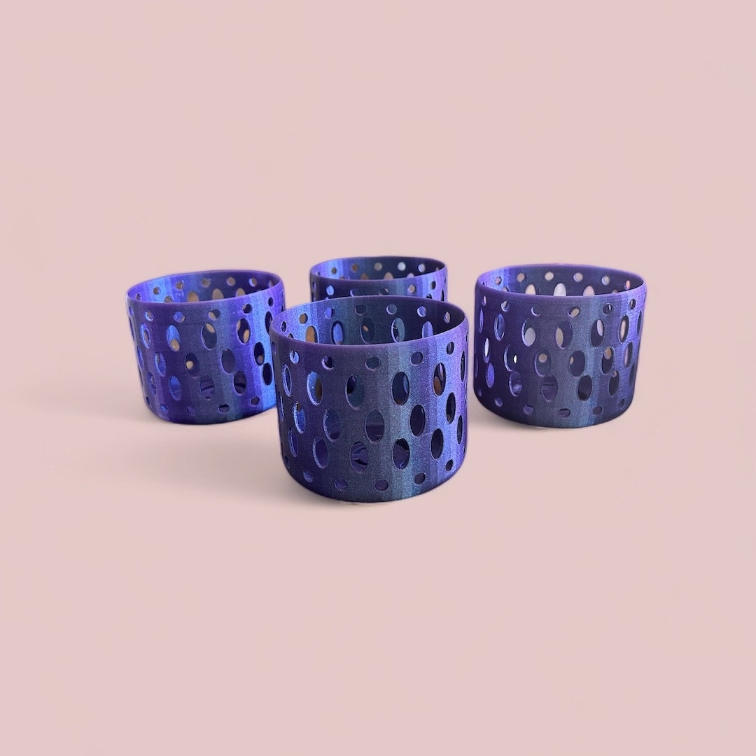 Small Orchid Pot 4 Chameleon Nebula Purple - Etsy
