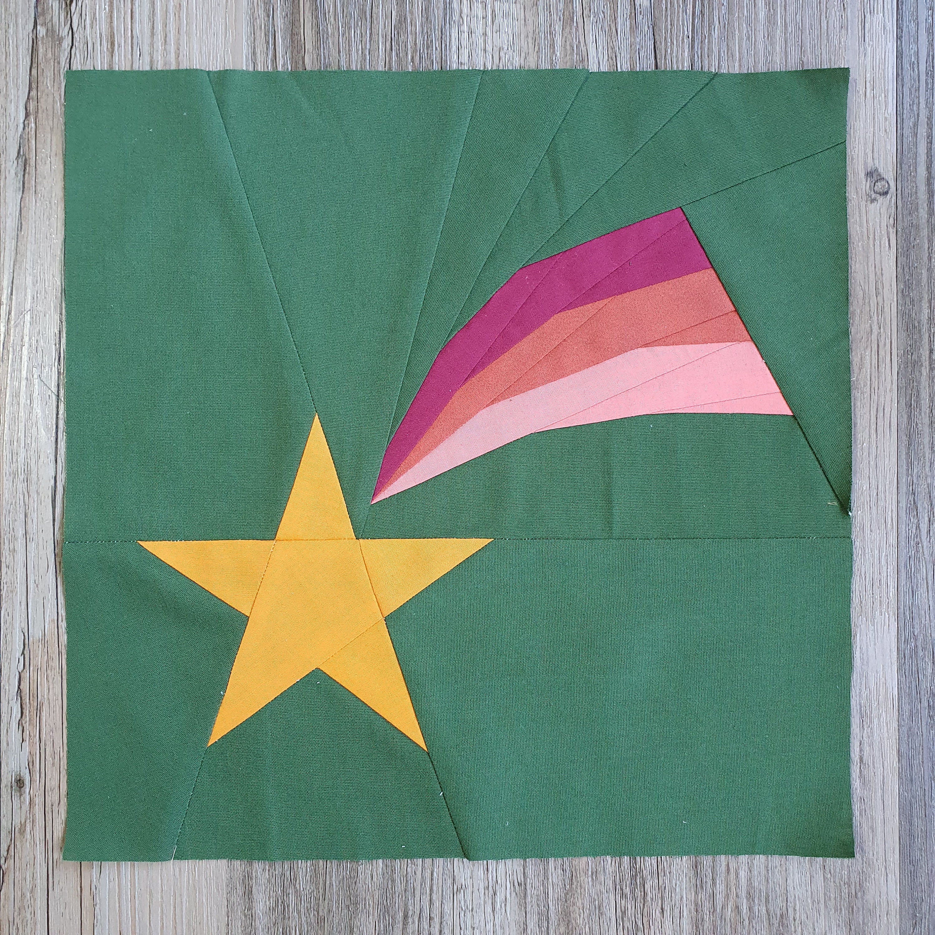 Love Shooting Star - Foundation Paper Piecing | FPP Pattern | PDF Quilt ...