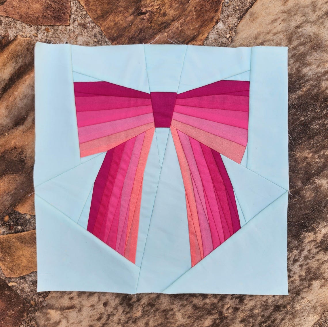 Oh My Bow – Foundation Paper Piecing | FPP Pattern | PDF Quilt Block ...