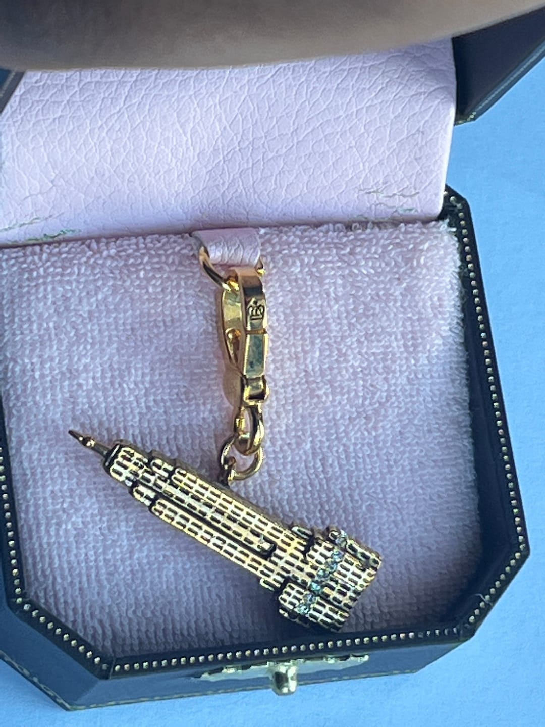 NEW Juicy Couture Gold EMPIRE STATE Building Bracelet Charm - Etsy