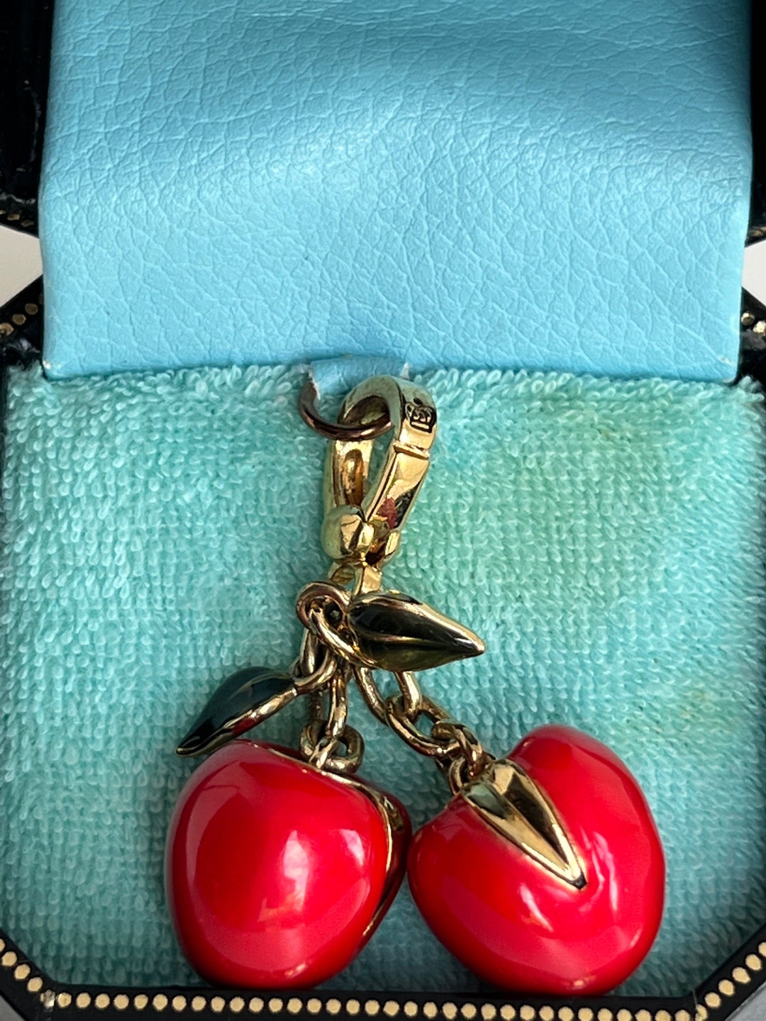 Juicy Couture Red Cherries Cherry Charm BRAND NEW - Etsy