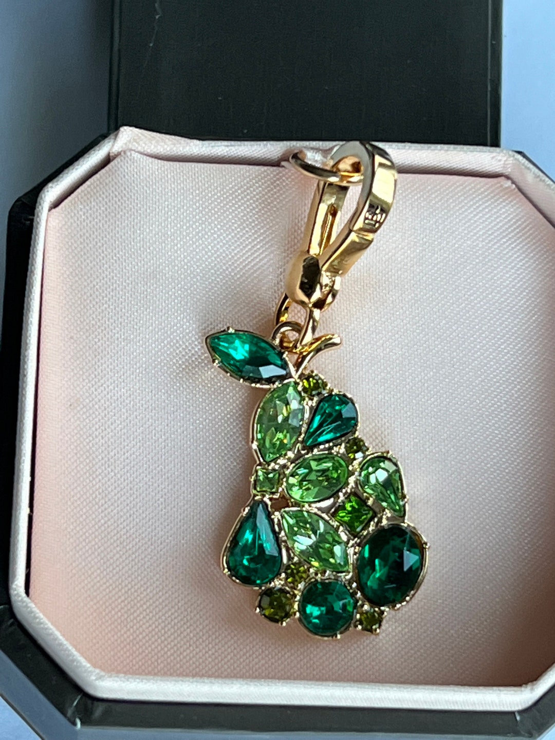 NWT Juicy Couture GEM PEAR Bracelet Charm - Etsy