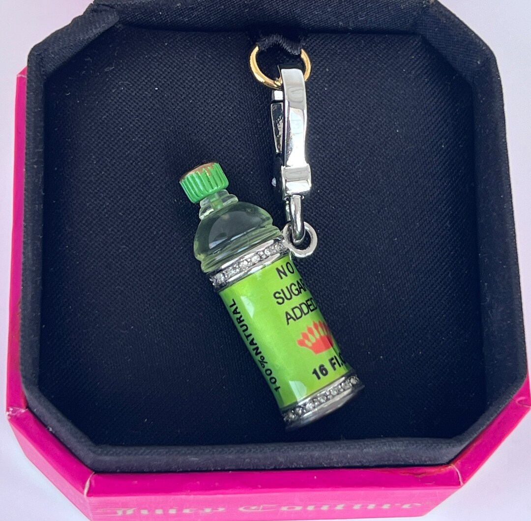 NWT Juicy Couture GREEN TEA Bracelet Charm - Etsy