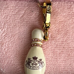 Juicy Couture BOWLING PIN Charm - Etsy