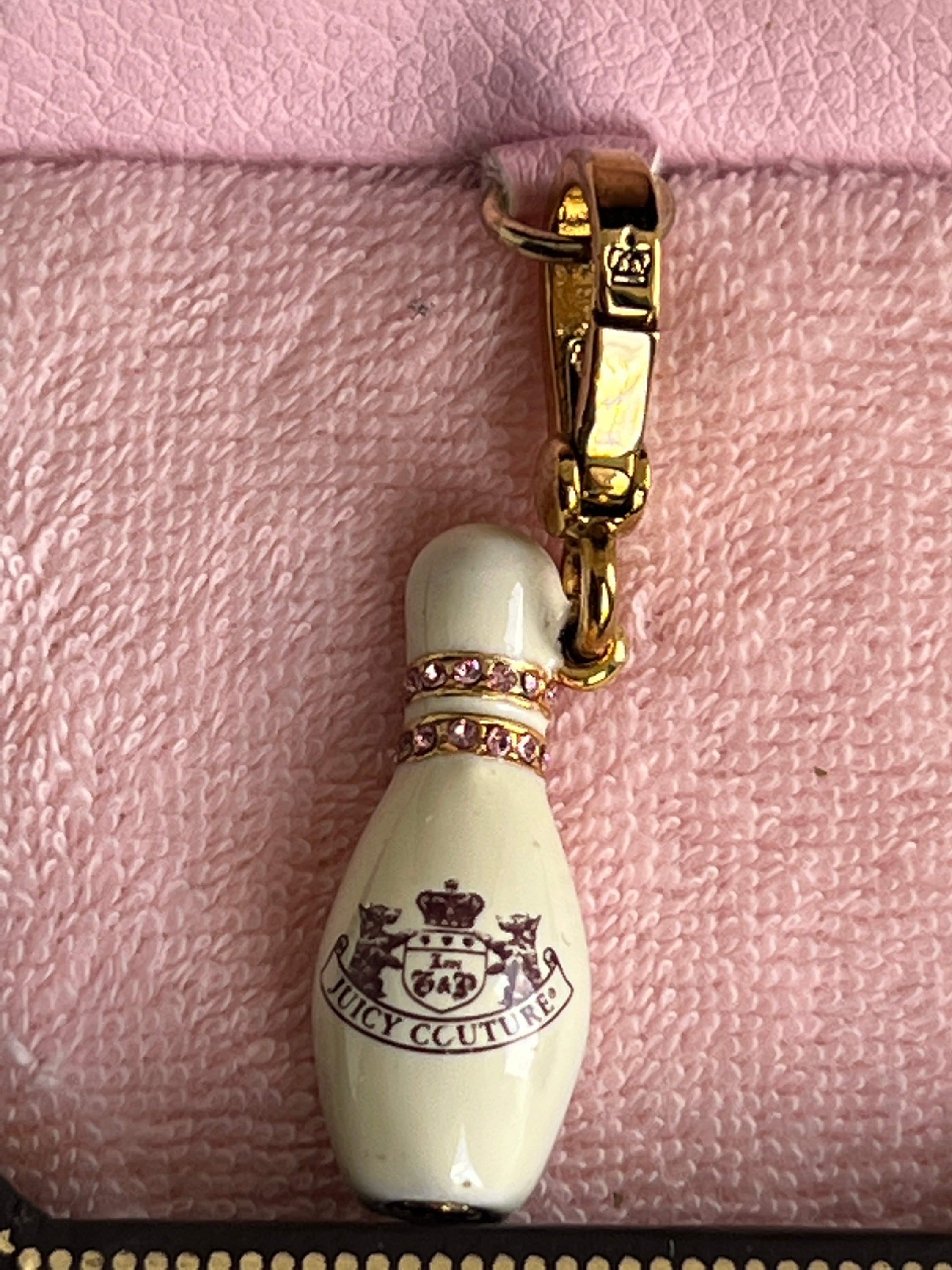 Juicy Couture BOWLING PIN Charm - Etsy