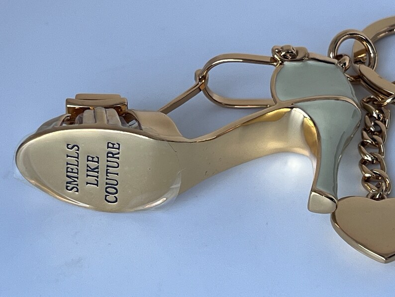 NWT Juicy Couture EVENING SHOE Heel Charm Key Fob Keychain - Etsy