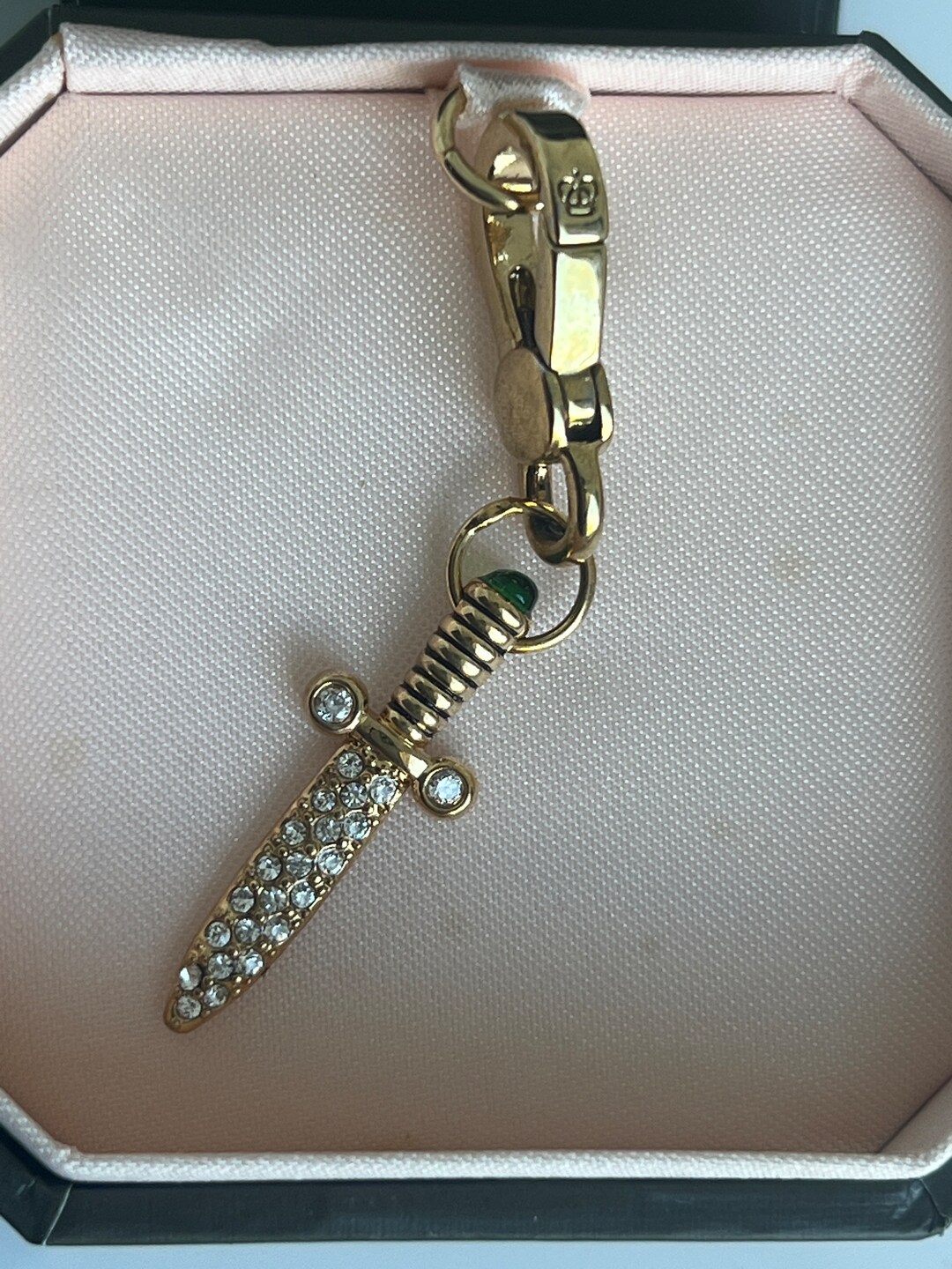 Juicy Couture PAVE DAGGER Charm Sword Knife NEW - Etsy