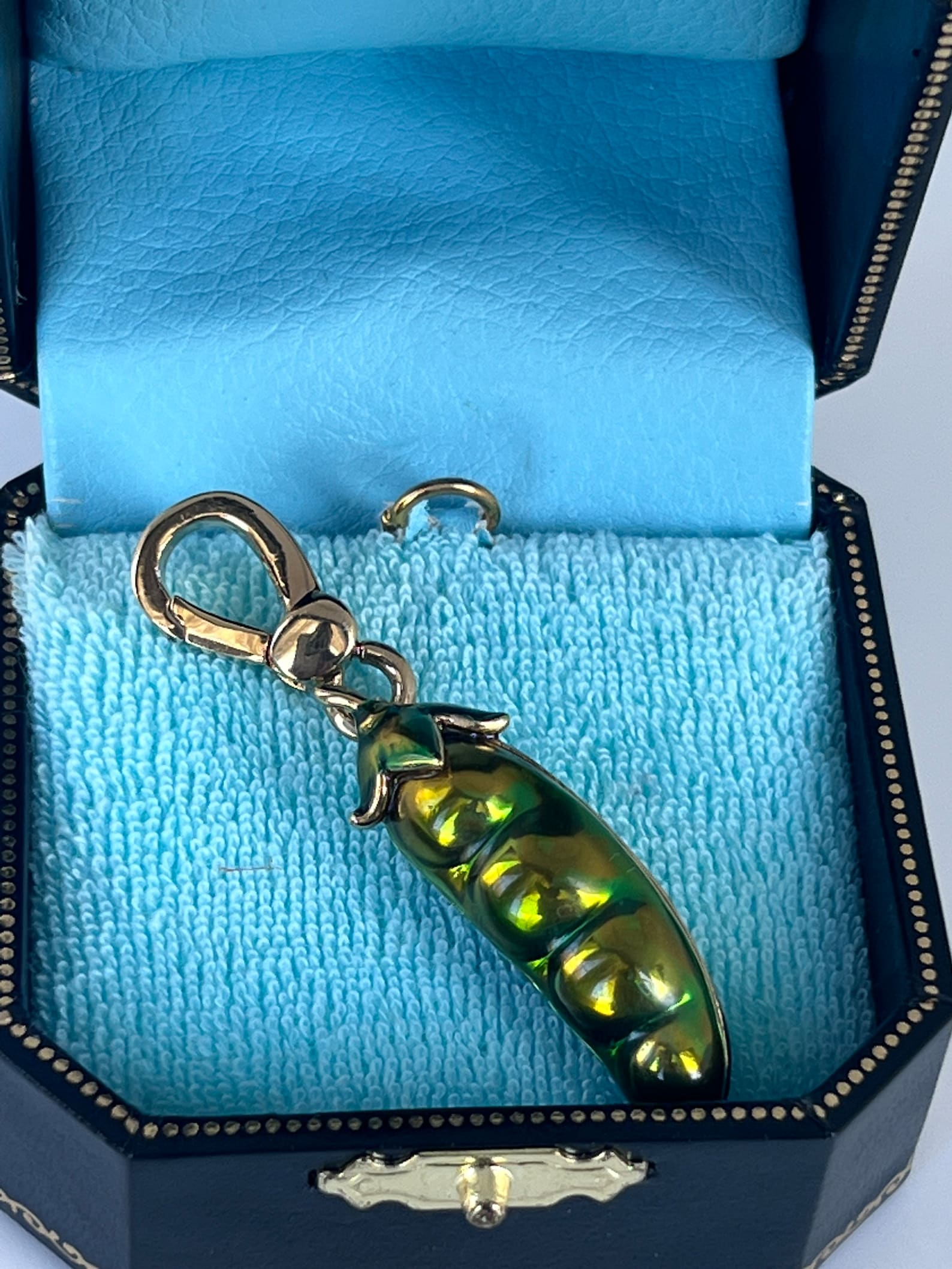 RARE! Juicy Couture Sweet Pea PEAPOD W/ PEARLS Bracelet Charm - Etsy