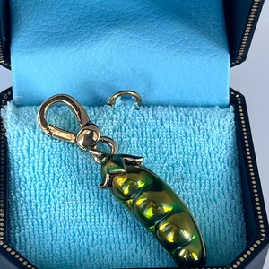RARE! Juicy Couture Sweet Pea PEAPOD W/ PEARLS Bracelet Charm - Etsy