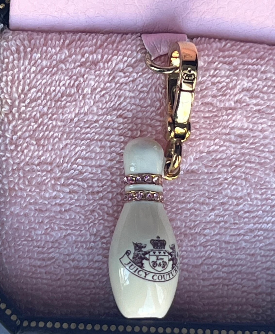 Juicy Couture BOWLING PIN Charm - Etsy