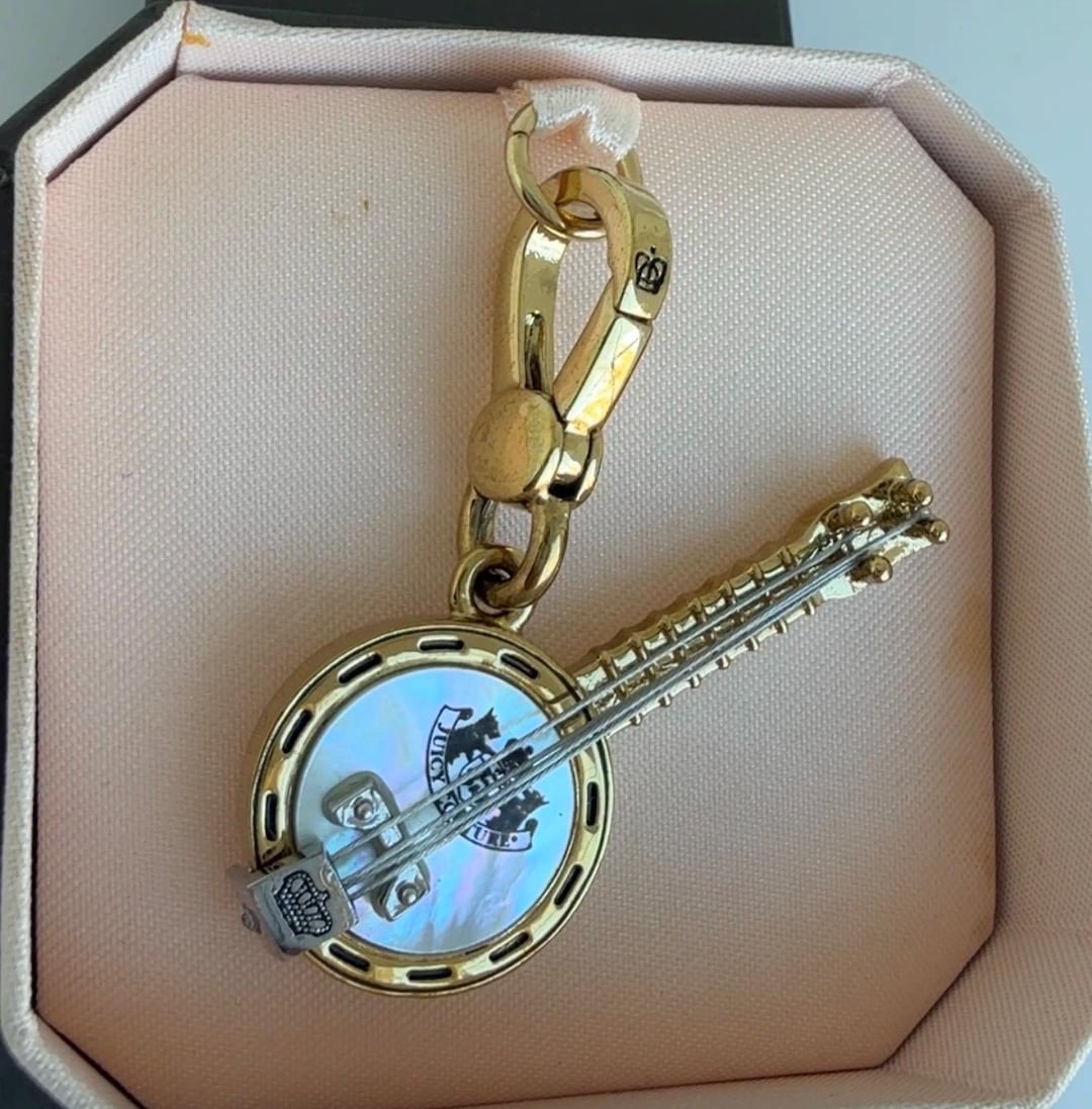 NWT RARE Juicy Couture BANJO Bracelet Charm - Etsy
