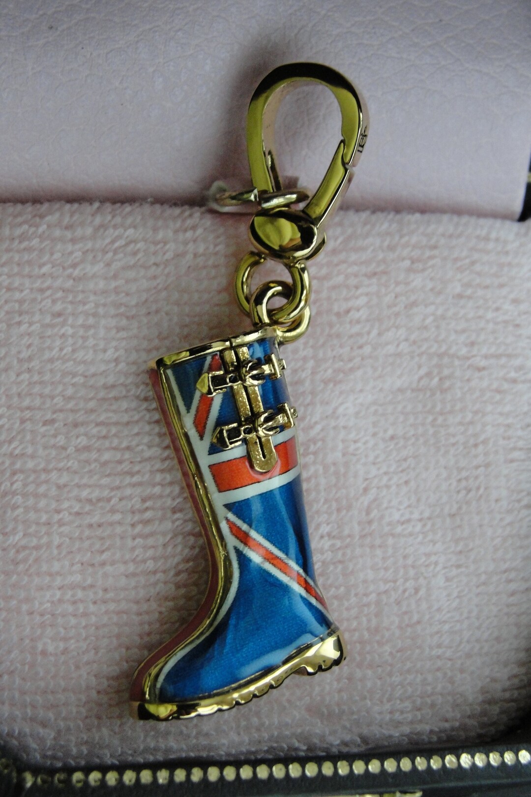 NWT Juicy Couture ENGLISH WELLIE Boot Bracelet Gold Charm - Etsy