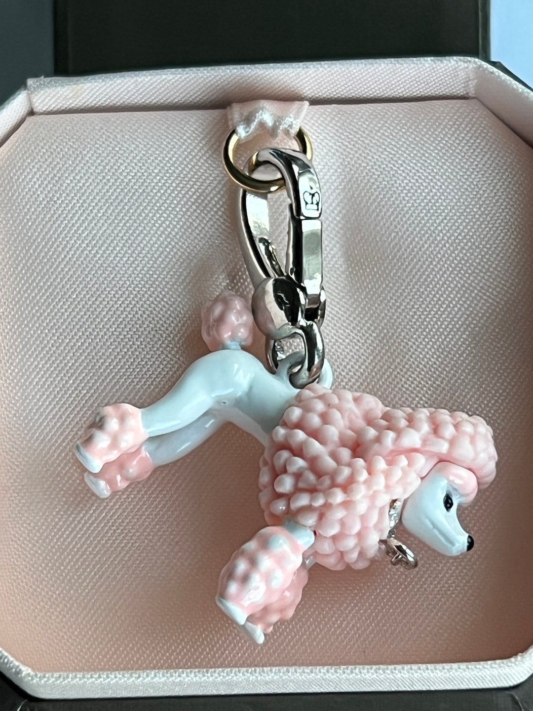 NWT Juicy Couture PINK POODLE Bracelet Charm - Etsy
