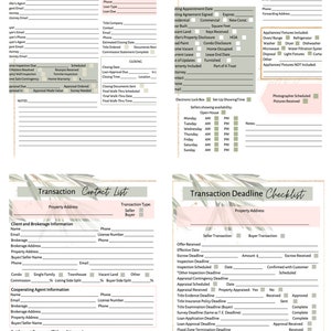 Transaction Coordinator Checklists - Etsy