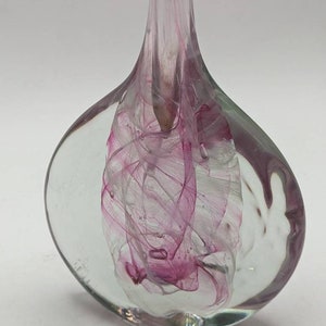 1970-80 Michael Harris Design Art Glass Lollipop Vase Isles of Wight ...