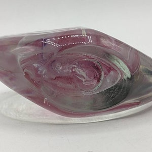 1970-80 Michael Harris Design Art Glass Lollipop Vase Isles of Wight ...