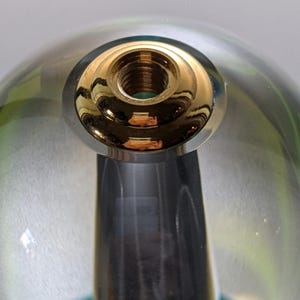 Vintage Crystal Glass Perfume Dropper Faceted Glass Stick Applicator W ...