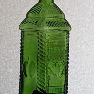 1970S Wheaton N.J. Reproduction Berring's Apple Bitters Glass Bottles ...