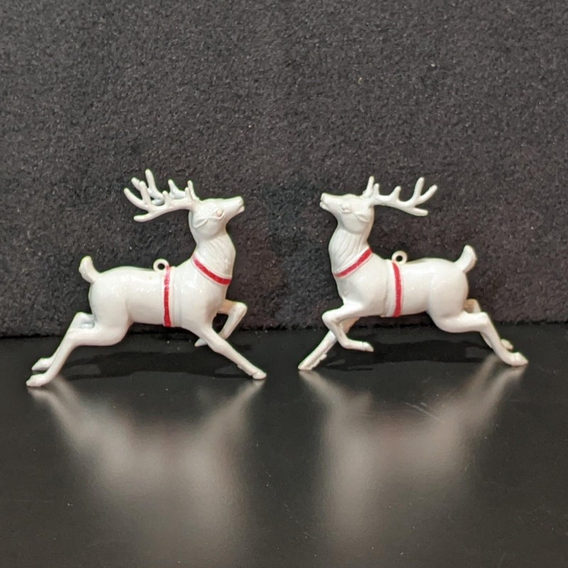 Plastic Reindeer - Etsy