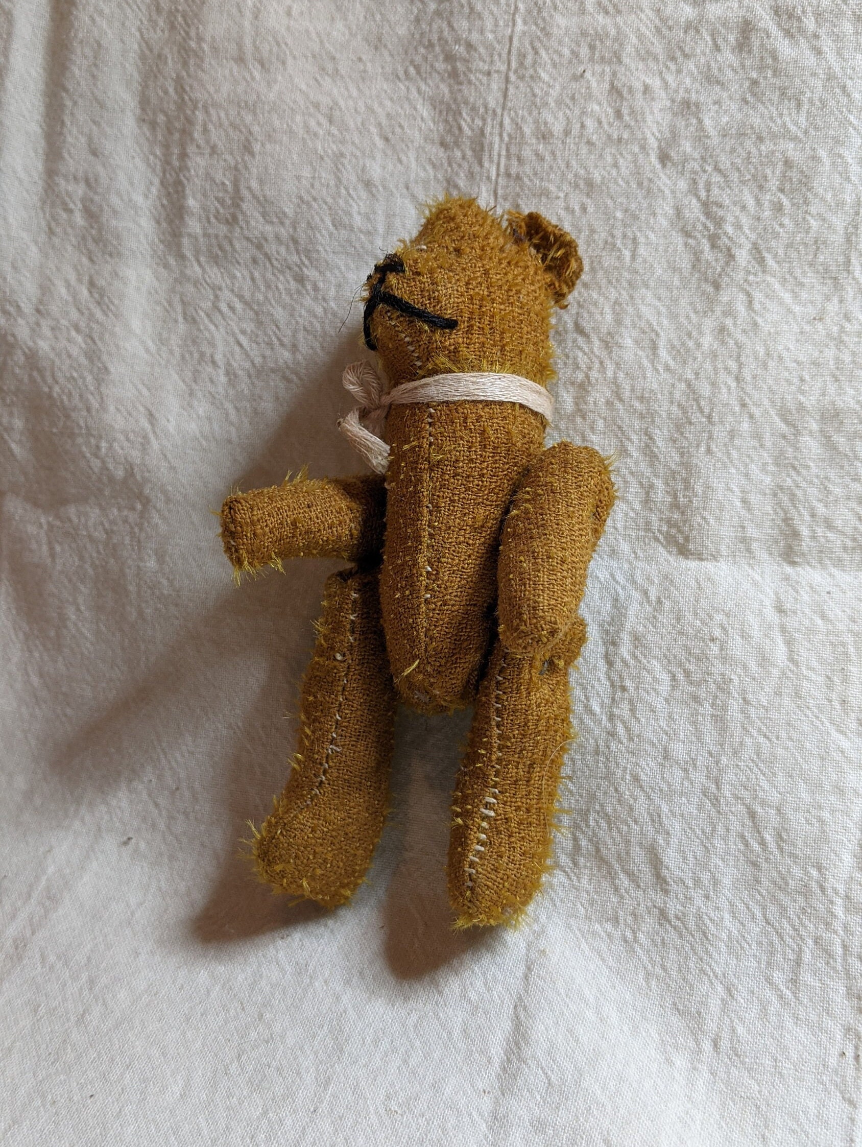 Vintage Poseable Mini Possum Teddy Bear Mohair - Etsy