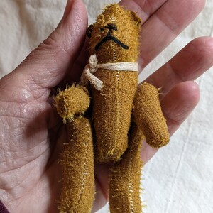 Vintage Poseable Mini Possum Teddy Bear Mohair - Etsy