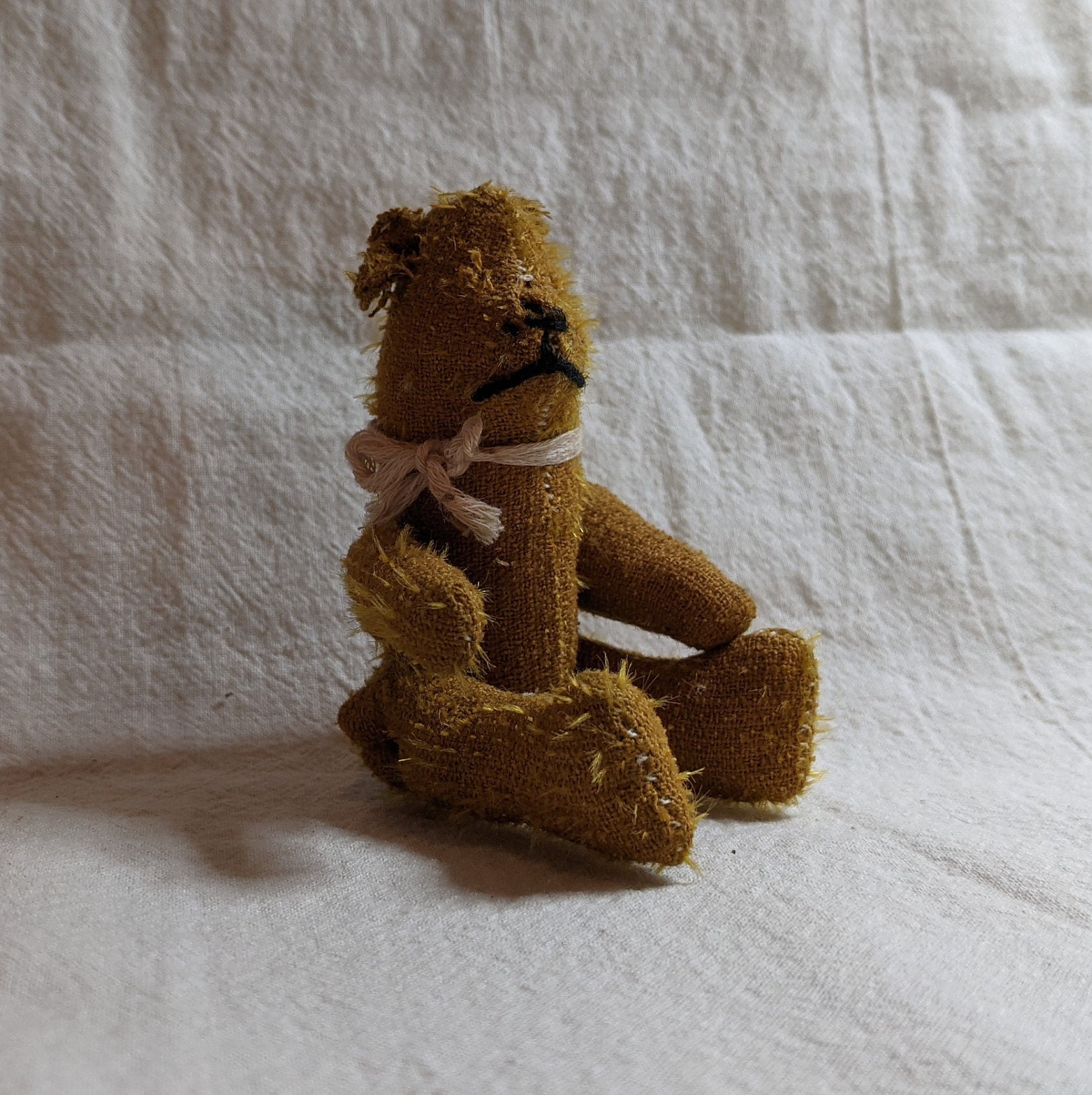 Vintage Poseable Mini Possum Teddy Bear Mohair - Etsy