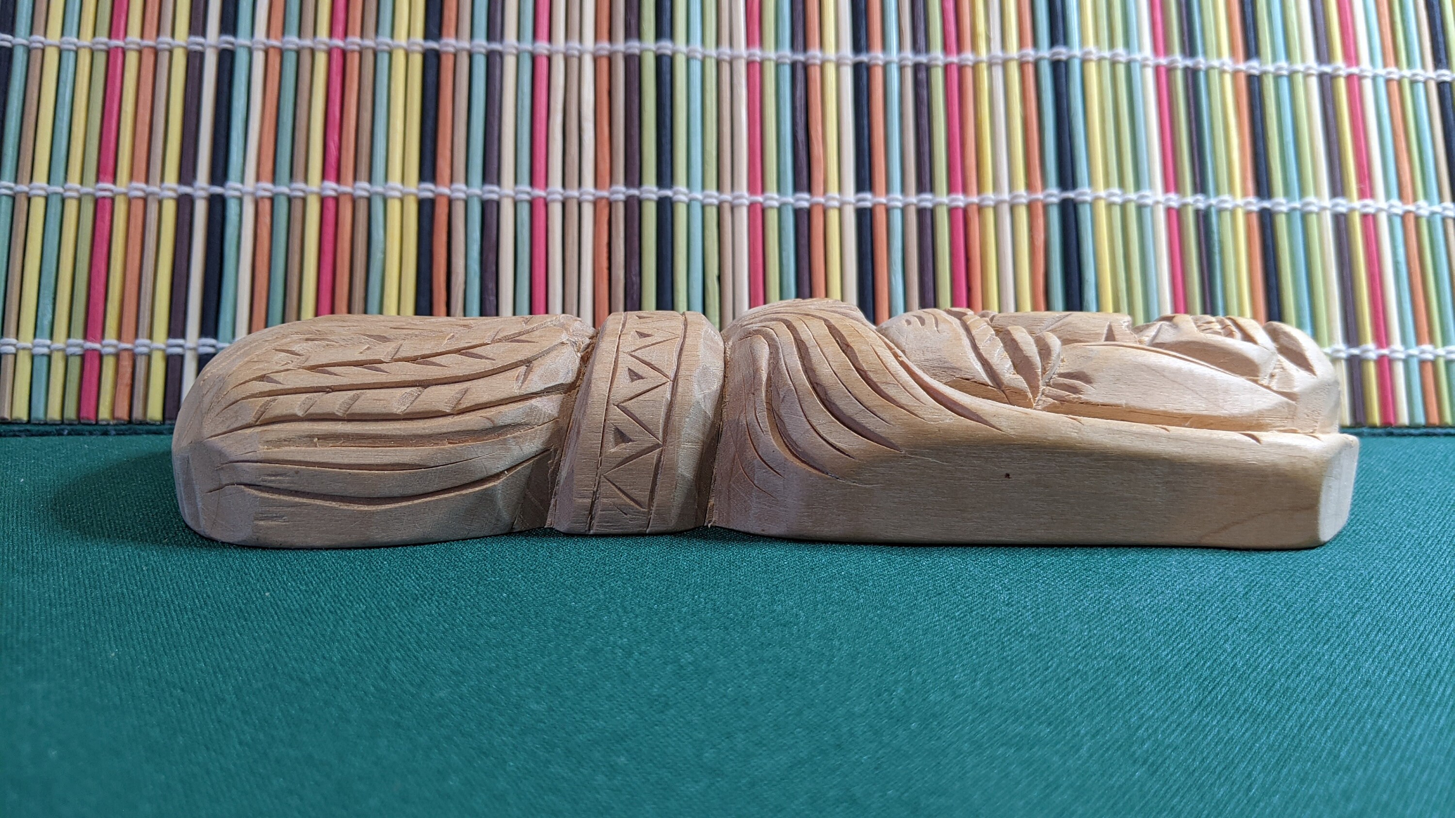 Hand Carved Polynesian Head Wall Art - Etsy