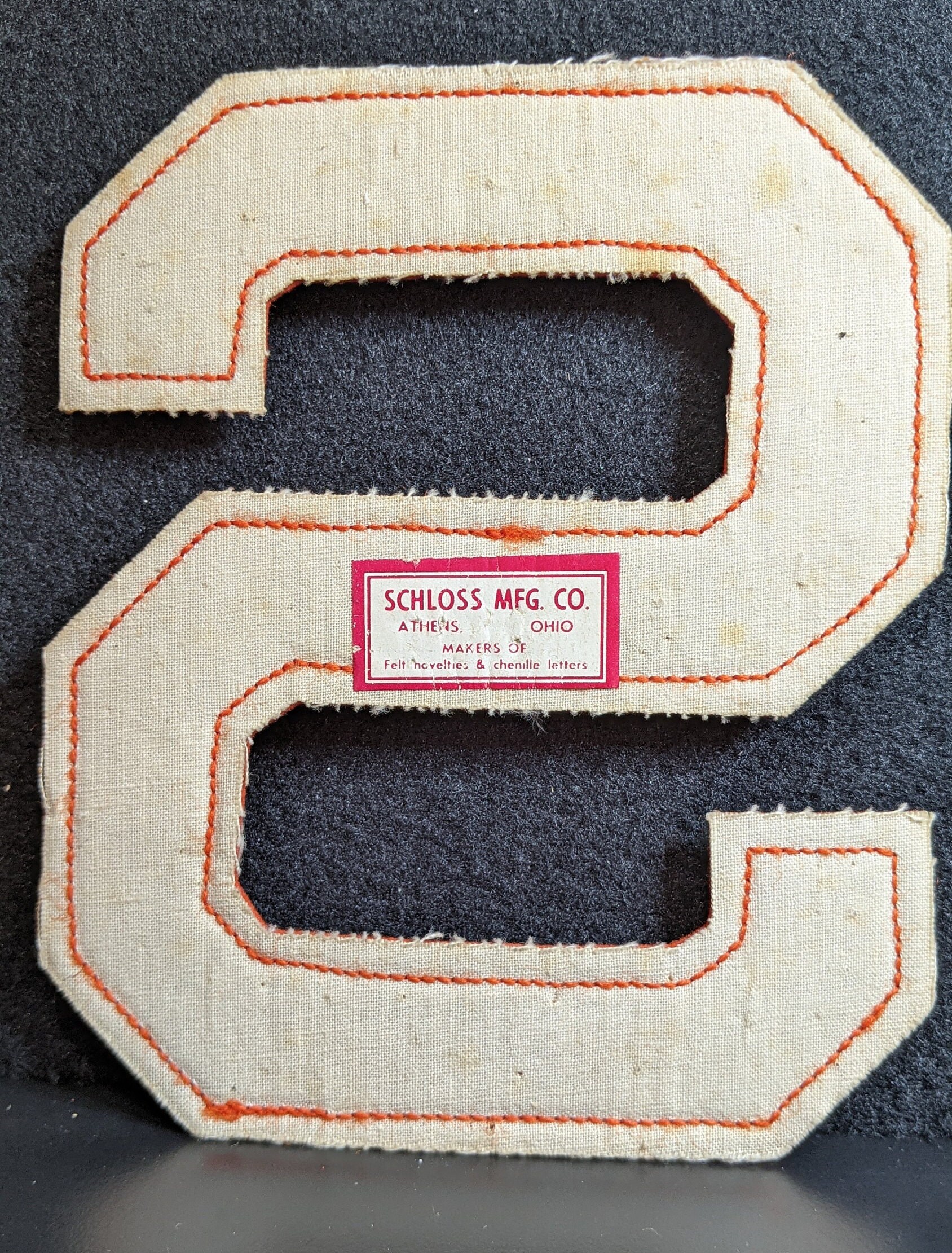 Vintage Varsity Letter S 1940s - Etsy