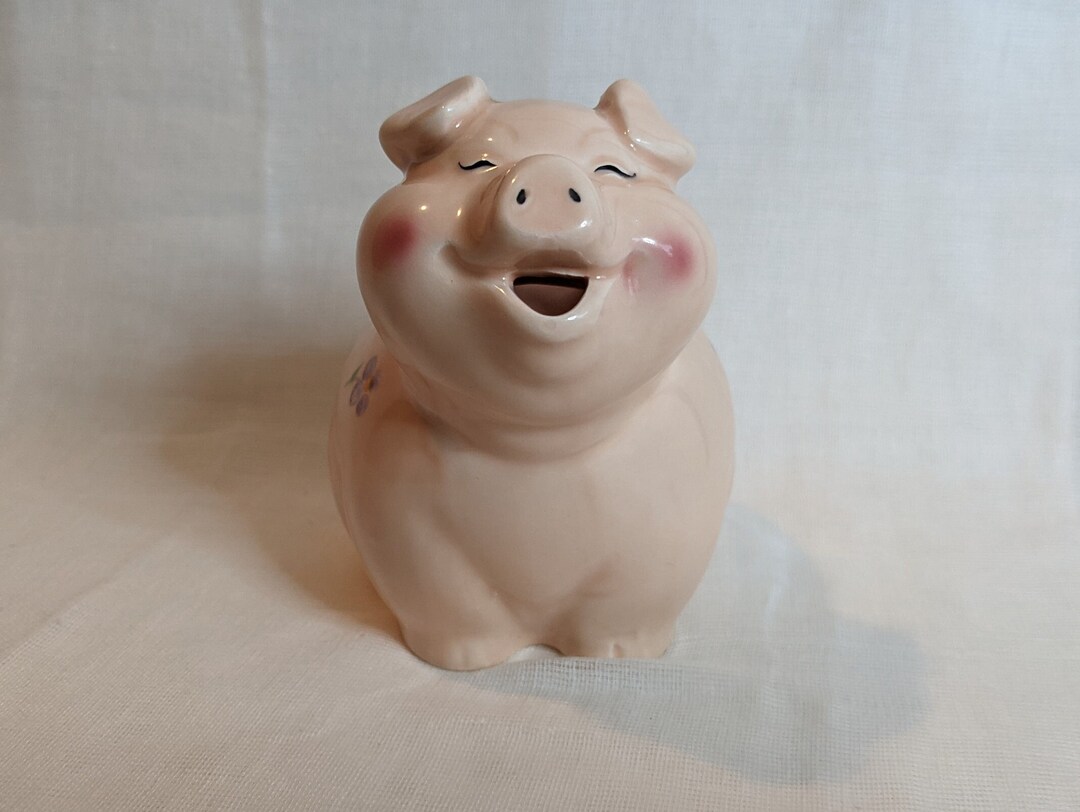 Cute Pink Pig Creamer Pitcher - Etsy