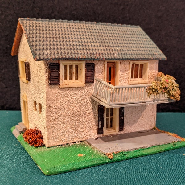Miniature Houses Train Set - Etsy