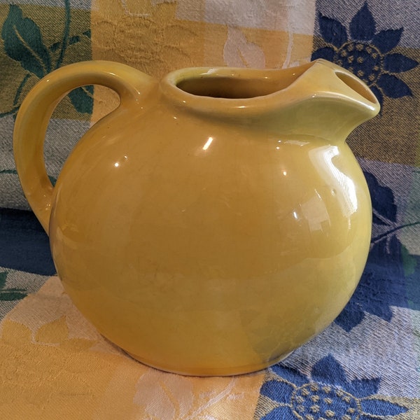 Ceramic Ball Pitcher - Etsy