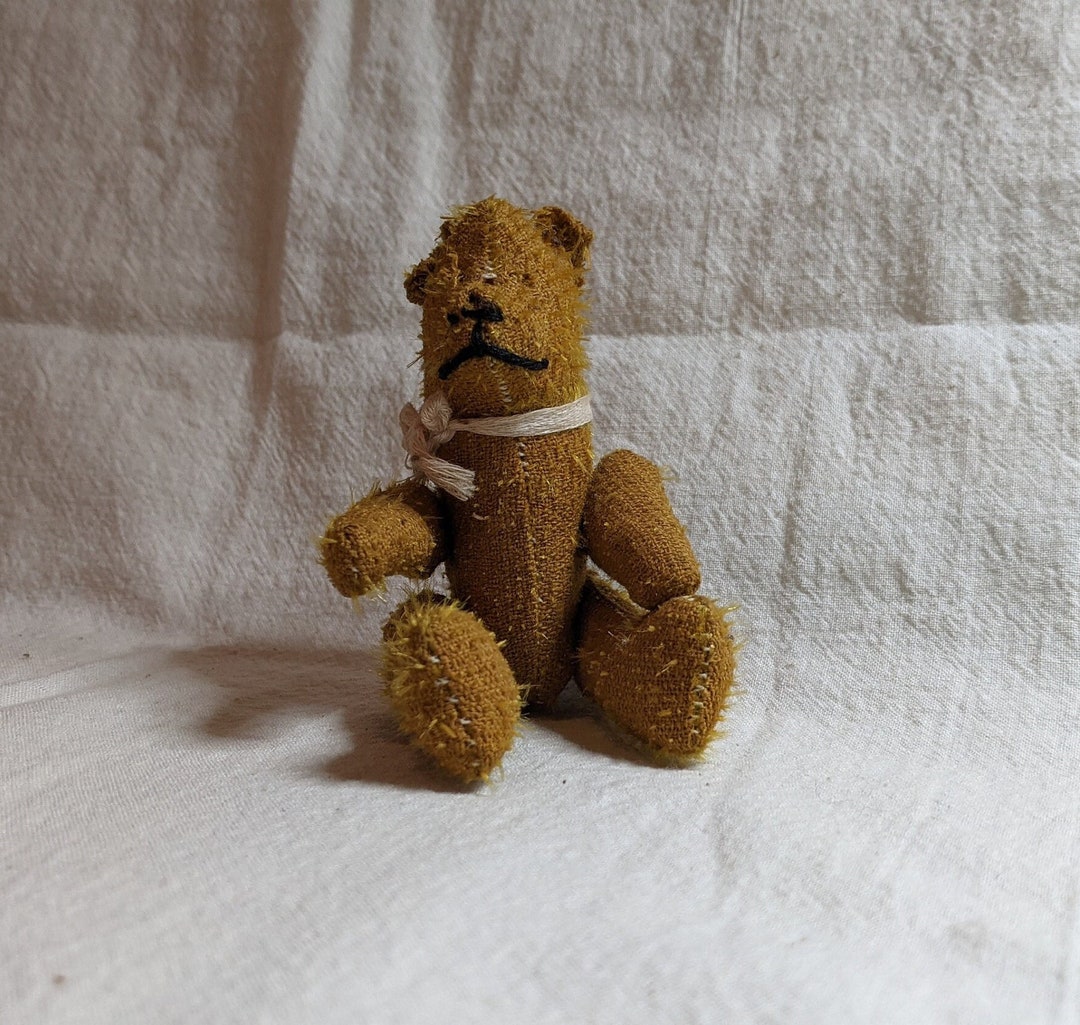 Vintage Poseable Mini Possum Teddy Bear Mohair - Etsy