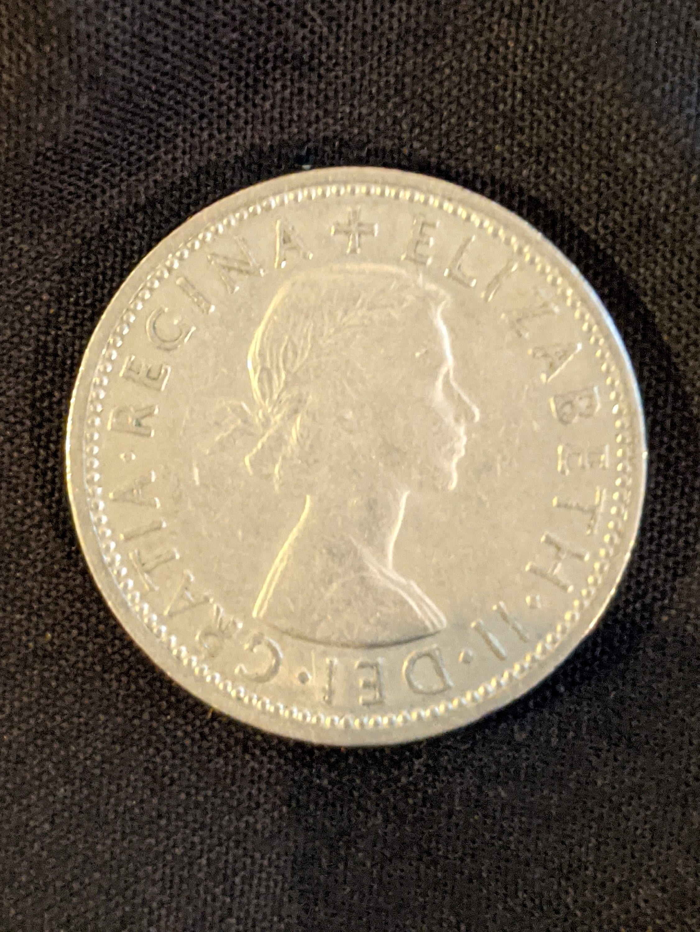 1966 Dei Gratia Regina Elizabeth II Two Shillings - Etsy
