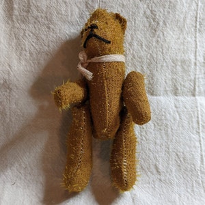 Vintage Poseable Mini Possum Teddy Bear Mohair - Etsy
