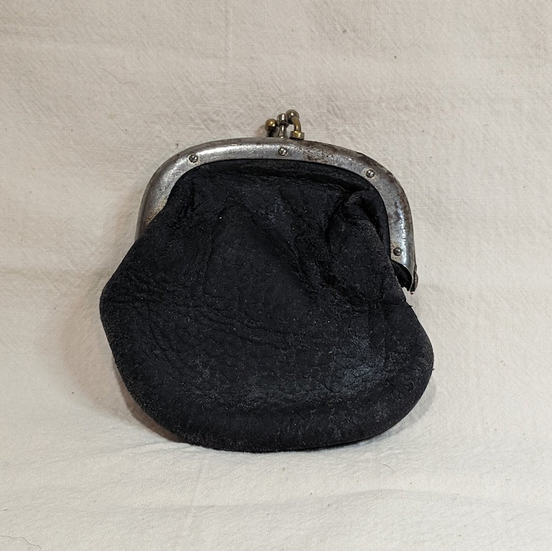 Old Leather Coin Purse - Etsy