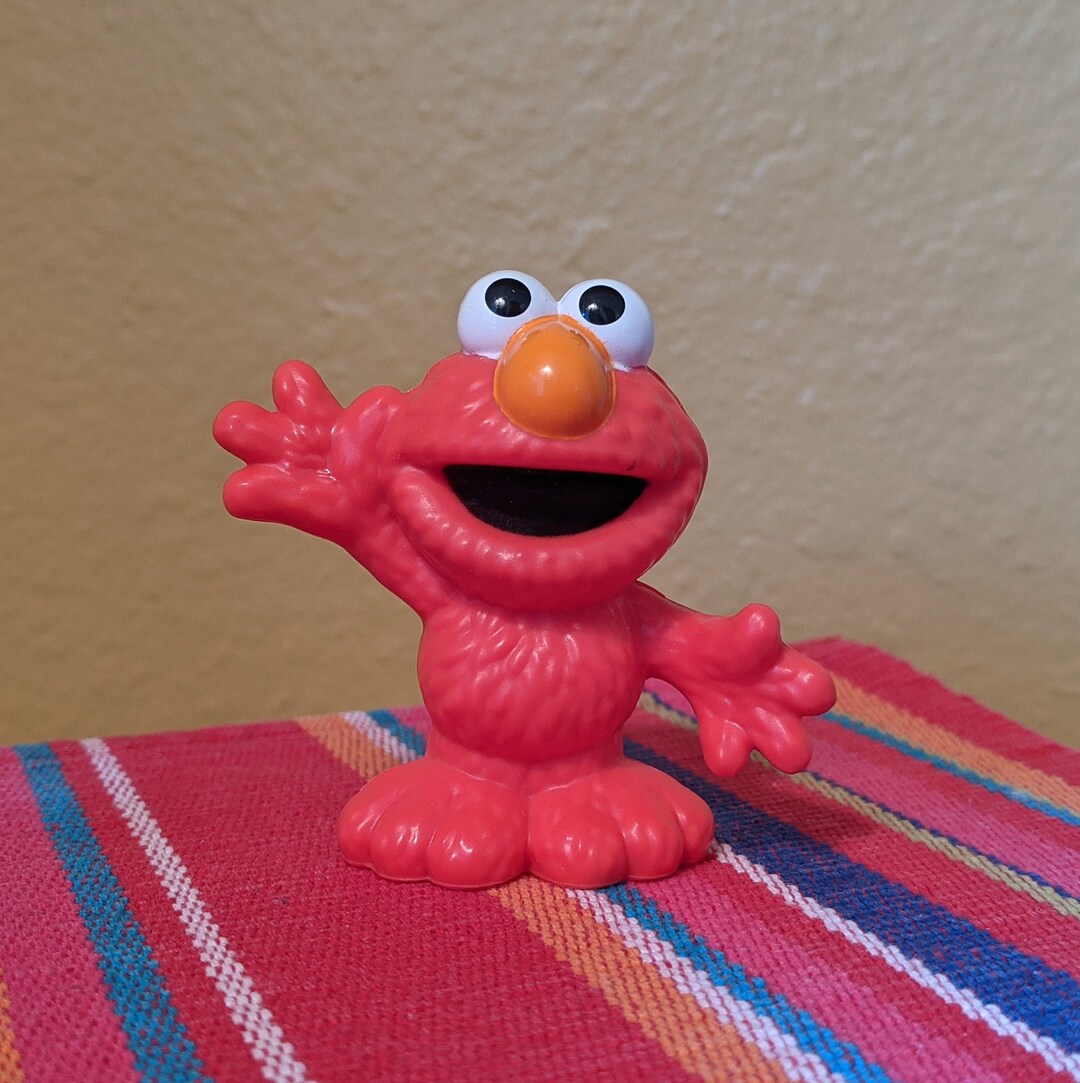 Elmo Collectable Figurine - Etsy
