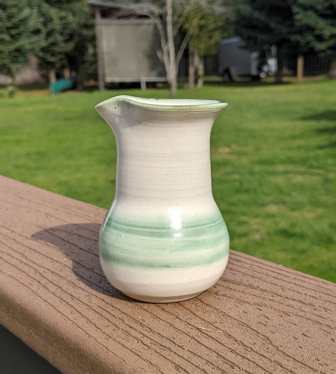 Small Handcrafted Ceramic Pottery Pitcher Creamer - Etsy