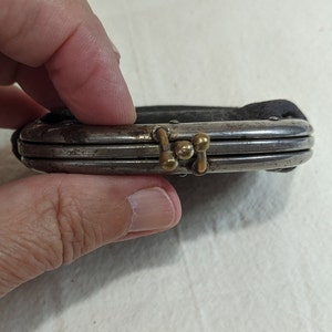 Old Leather Coin Purse - Etsy