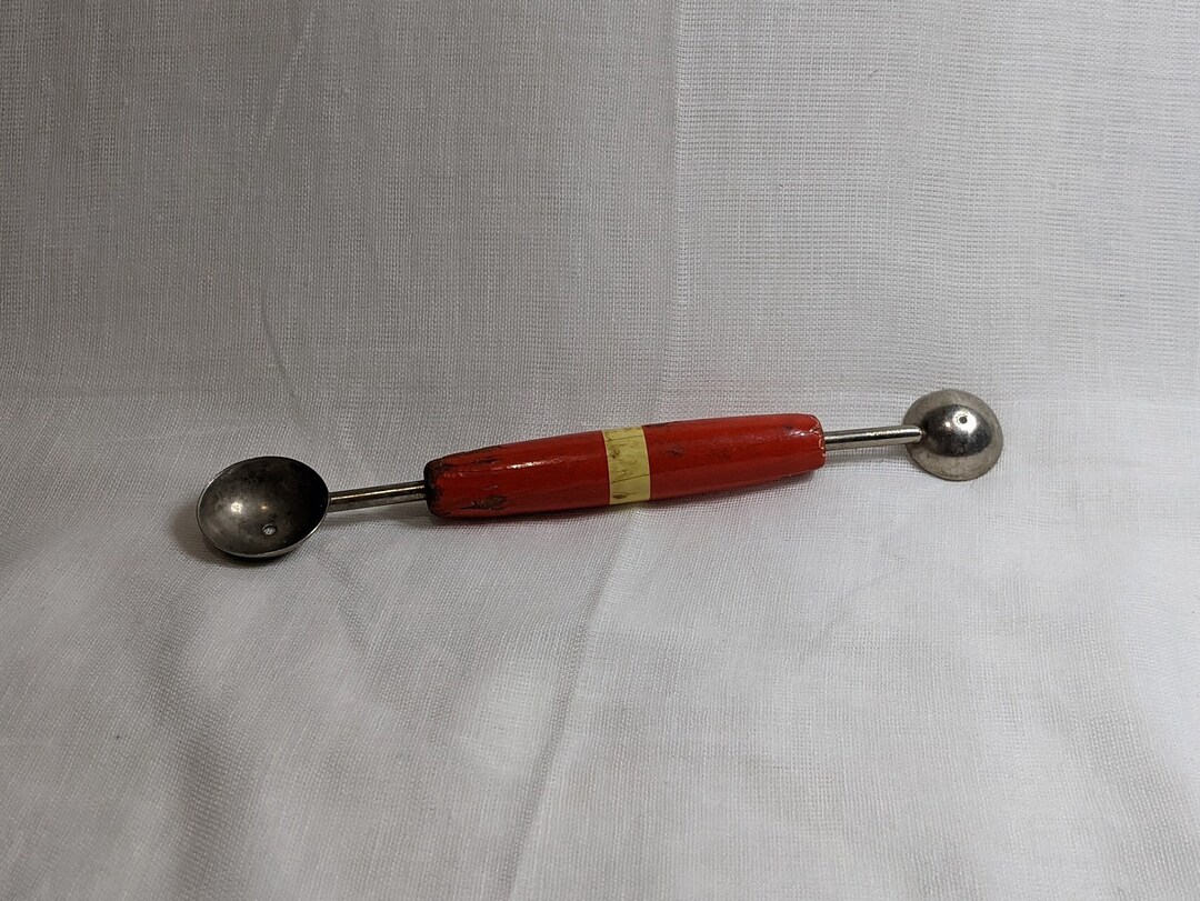 Red Handled Melon Baller Ca. 1940s - Etsy