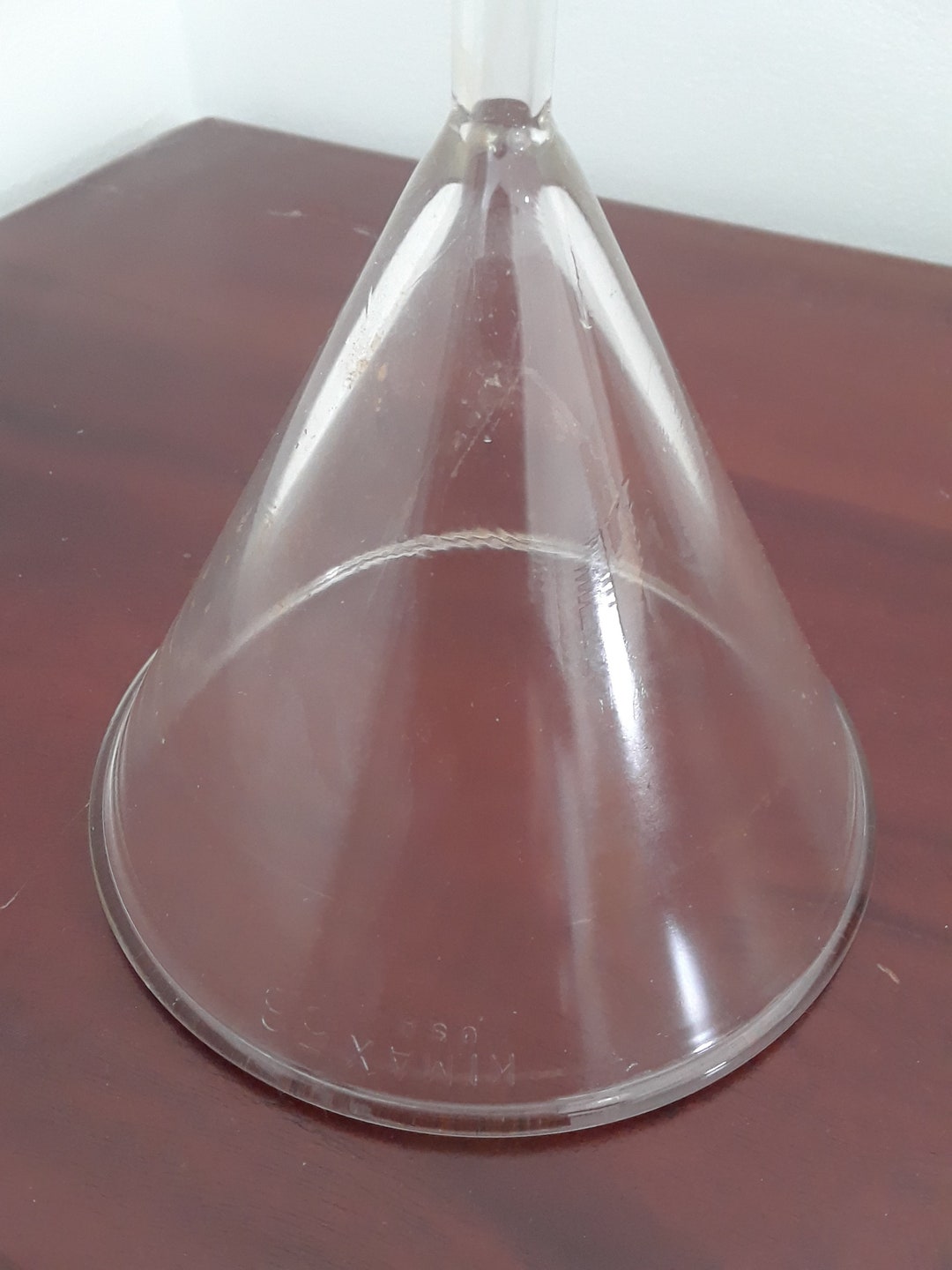 Vintage KIMAX 58 Degree Glass Laboratory Funnel - Etsy