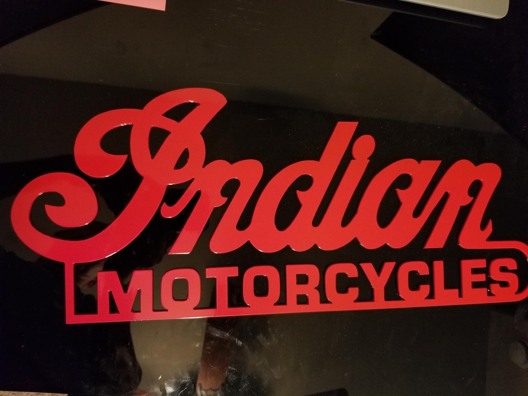 Indian Motorcycles Sign - Etsy