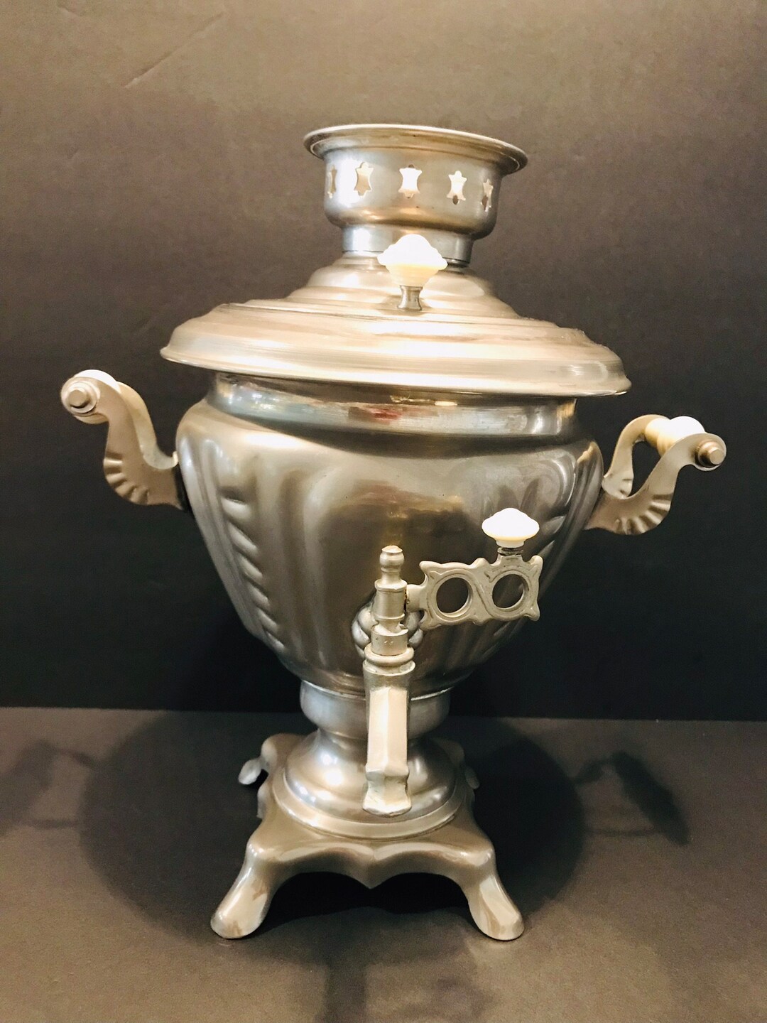 Vintage 1970s Russian Tula 2 Liter Samovar 13 Tall - Etsy