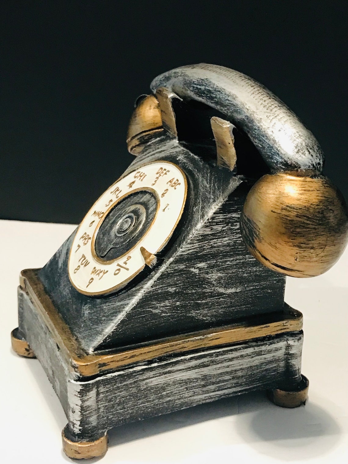 Vintage Decorative Telephone Landline Old Phone Figurine 56 - Etsy